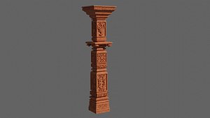 Free 3D Pillar Models | TurboSquid