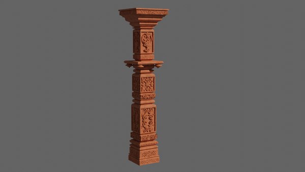 Free 3D Pillar Models | TurboSquid