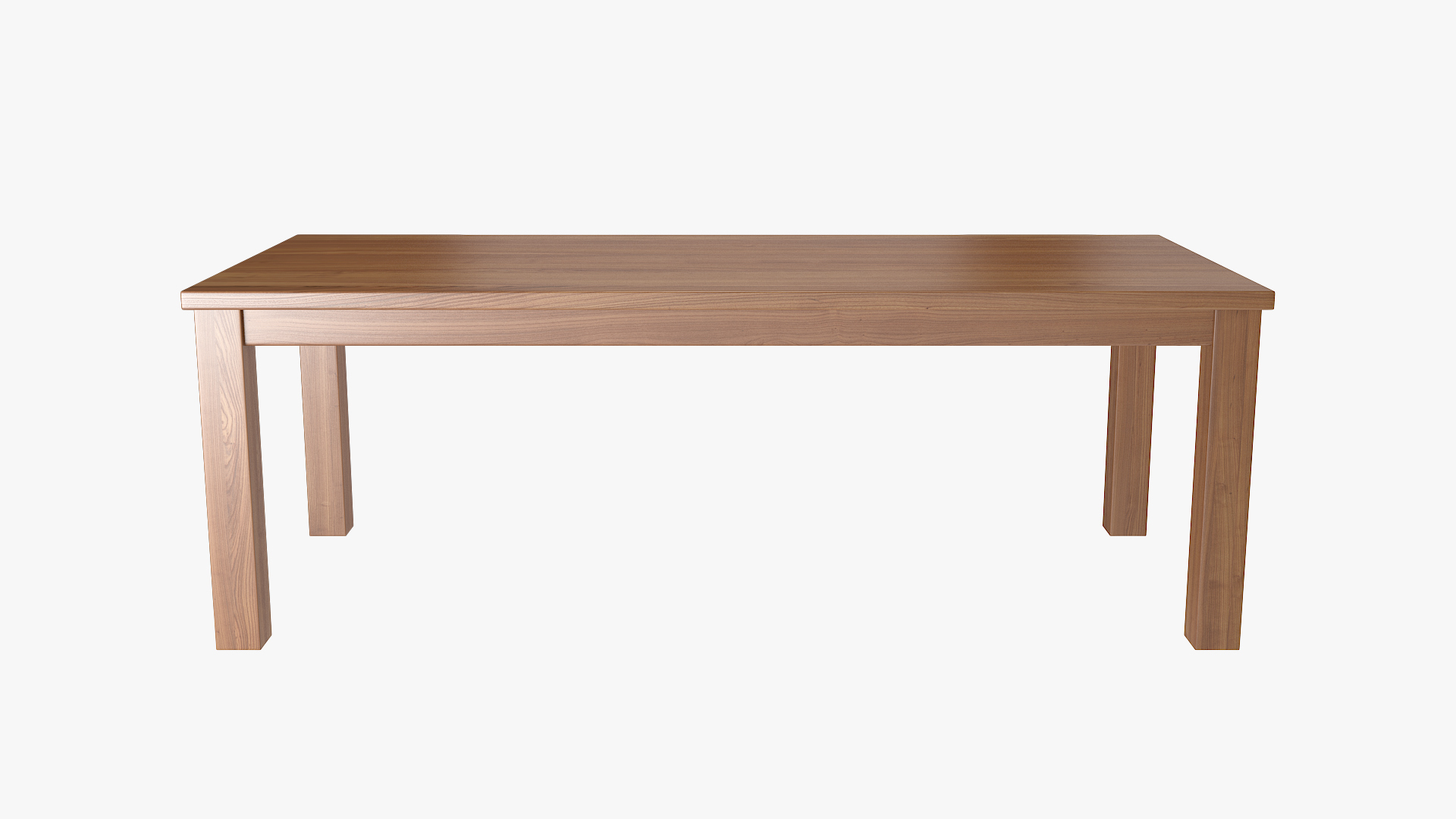 3D Wood Table Model - TurboSquid 1948852