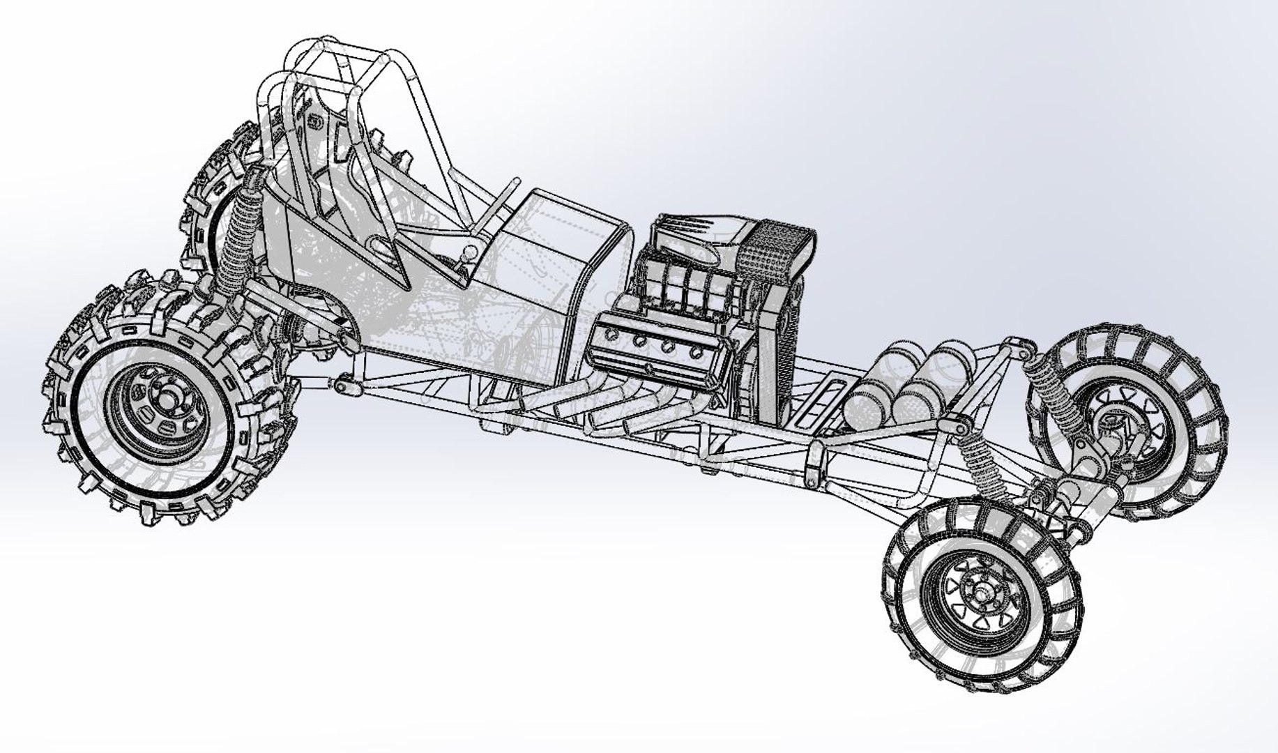 Drag Dragster Mud 3D - TurboSquid 1393396