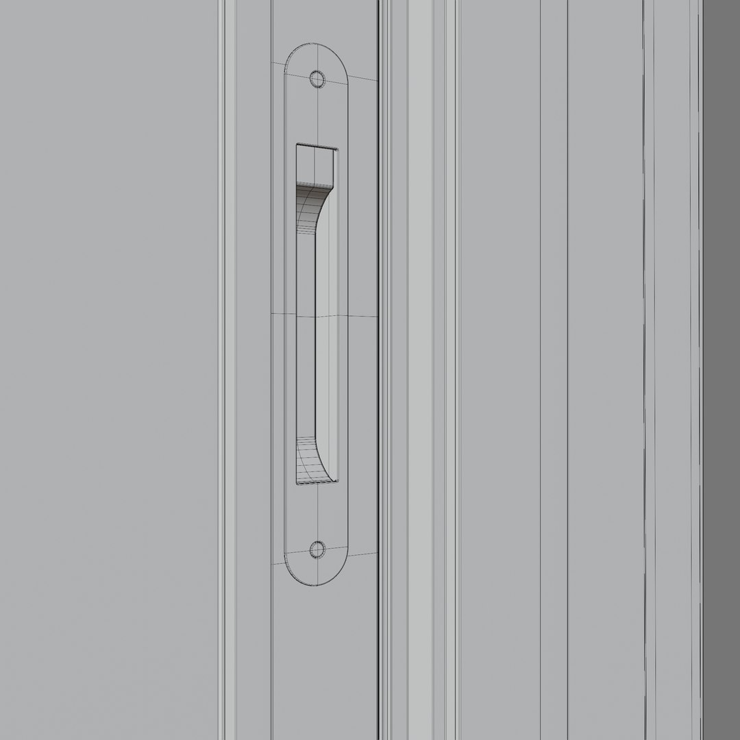Window With Roller Shutter 3D Model - TurboSquid 2374087