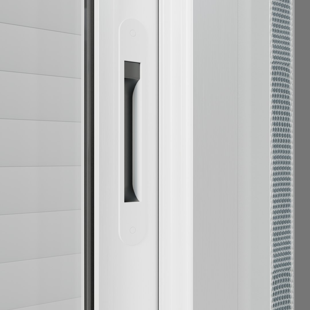 Window With Roller Shutter 3D Model - TurboSquid 2374087