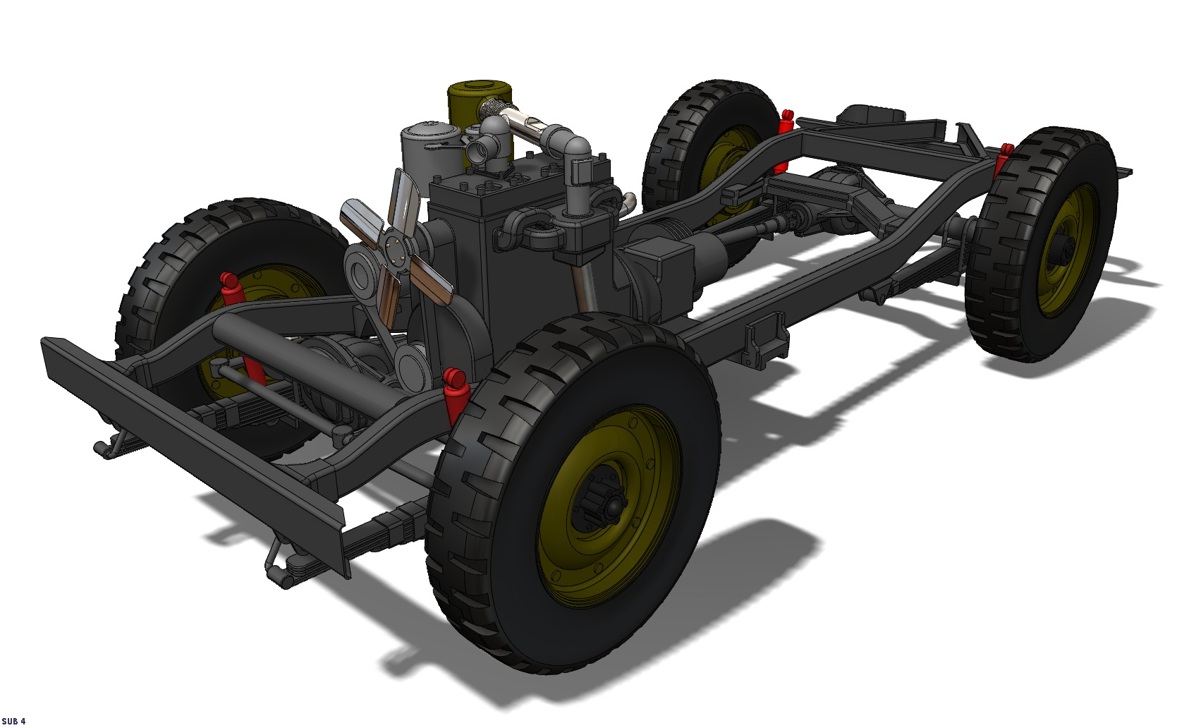 wrl willys jeep chassis