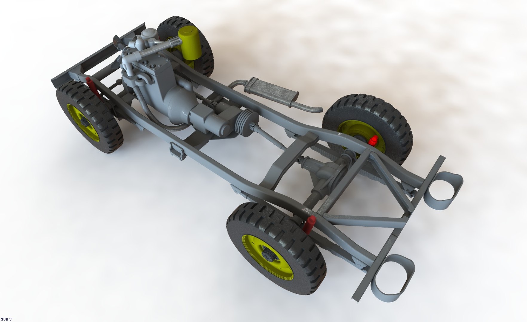Wrl Willys Jeep Chassis