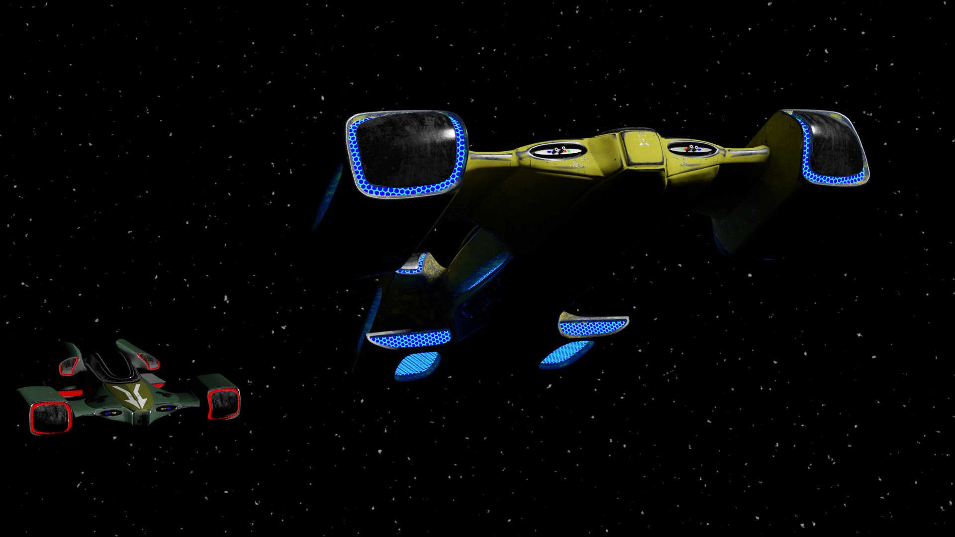 Hammerhead Fighter 3D - TurboSquid 2189141