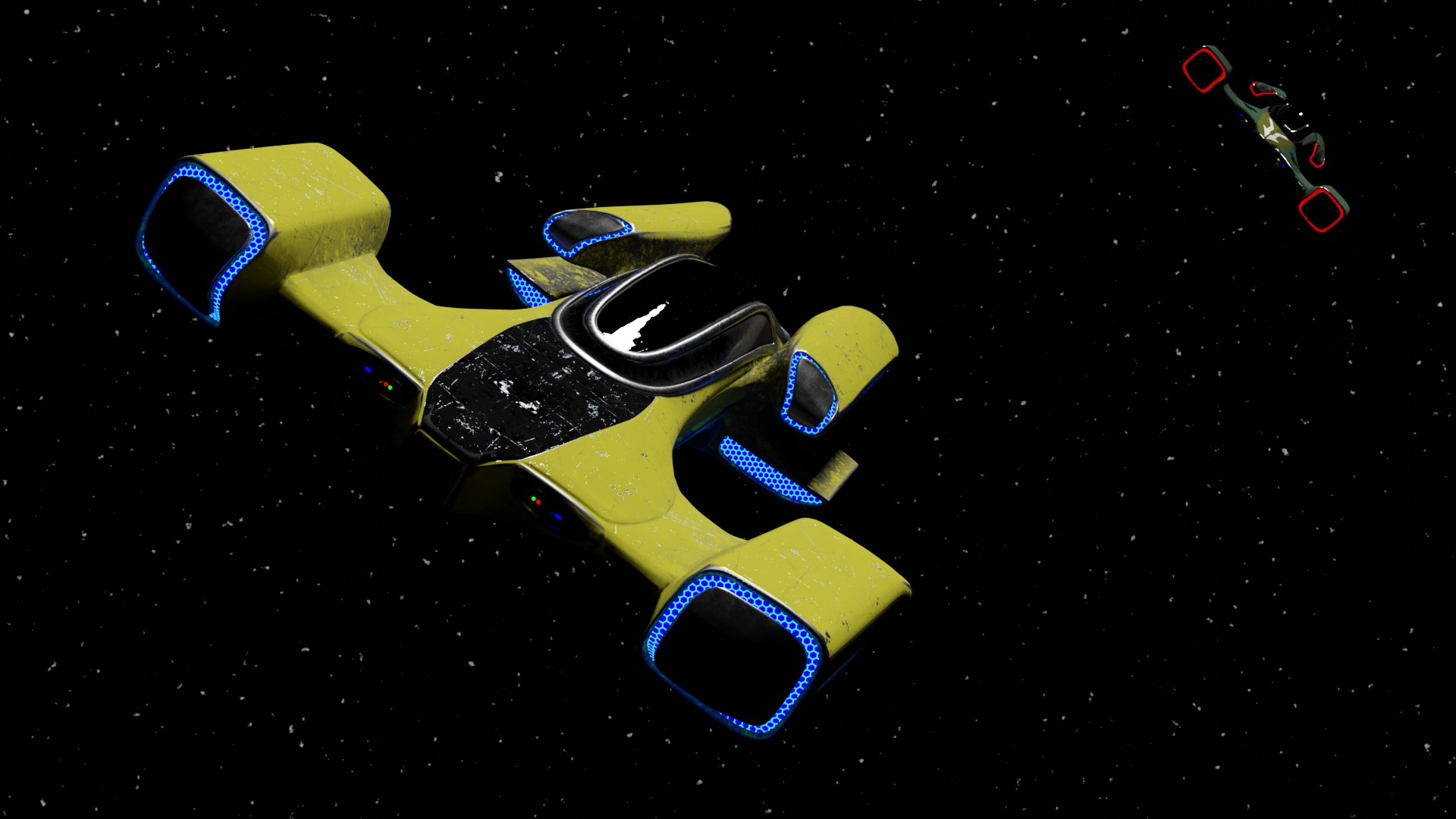 Hammerhead Fighter 3D - TurboSquid 2189141