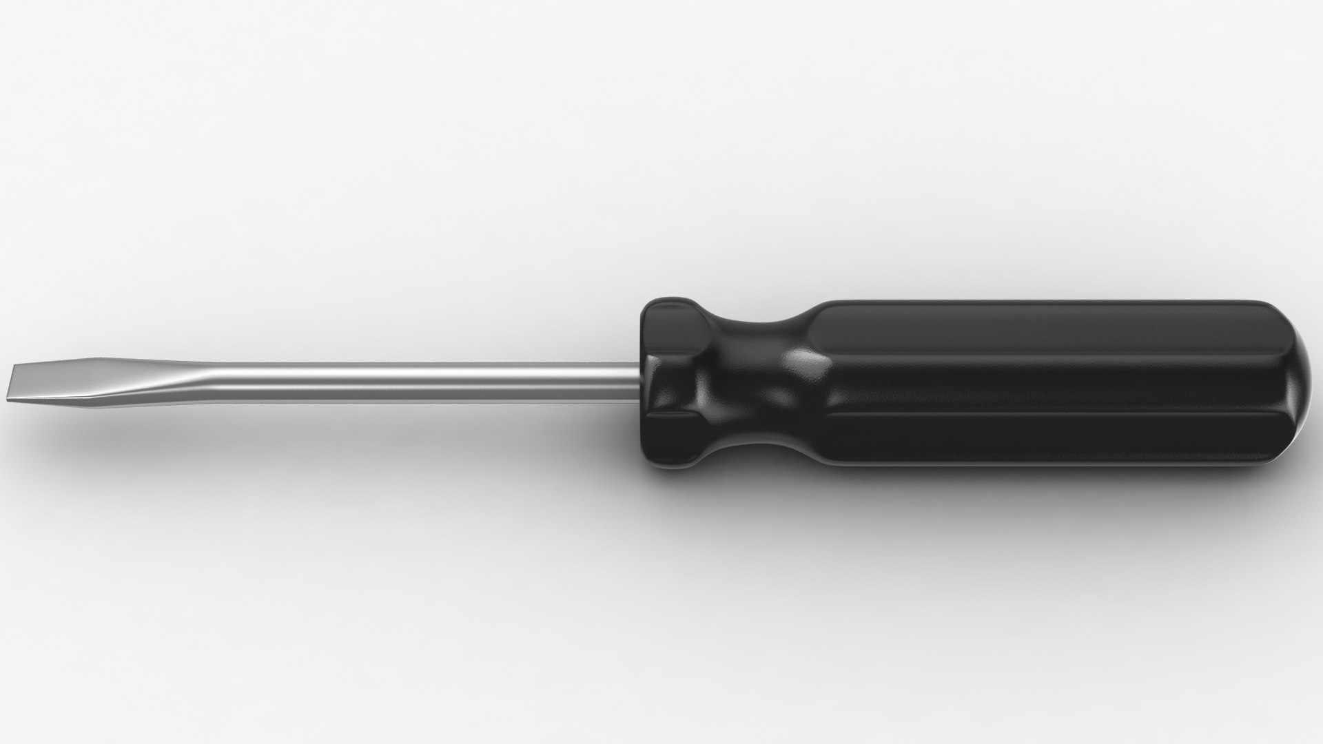 Flat Head Screwdriver Model - TurboSquid 1584923