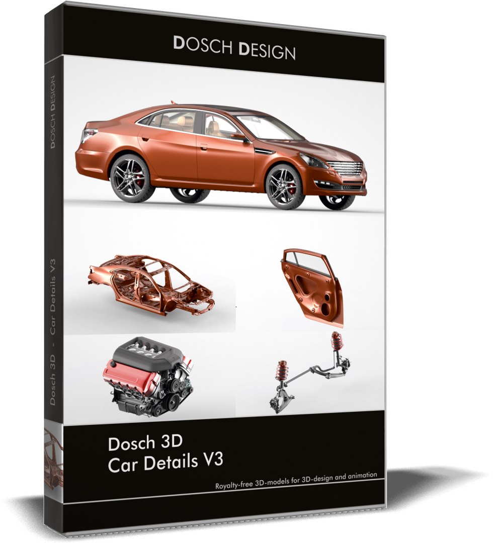 Dosch Car Details V3 3D-Modell - TurboSquid 1673437