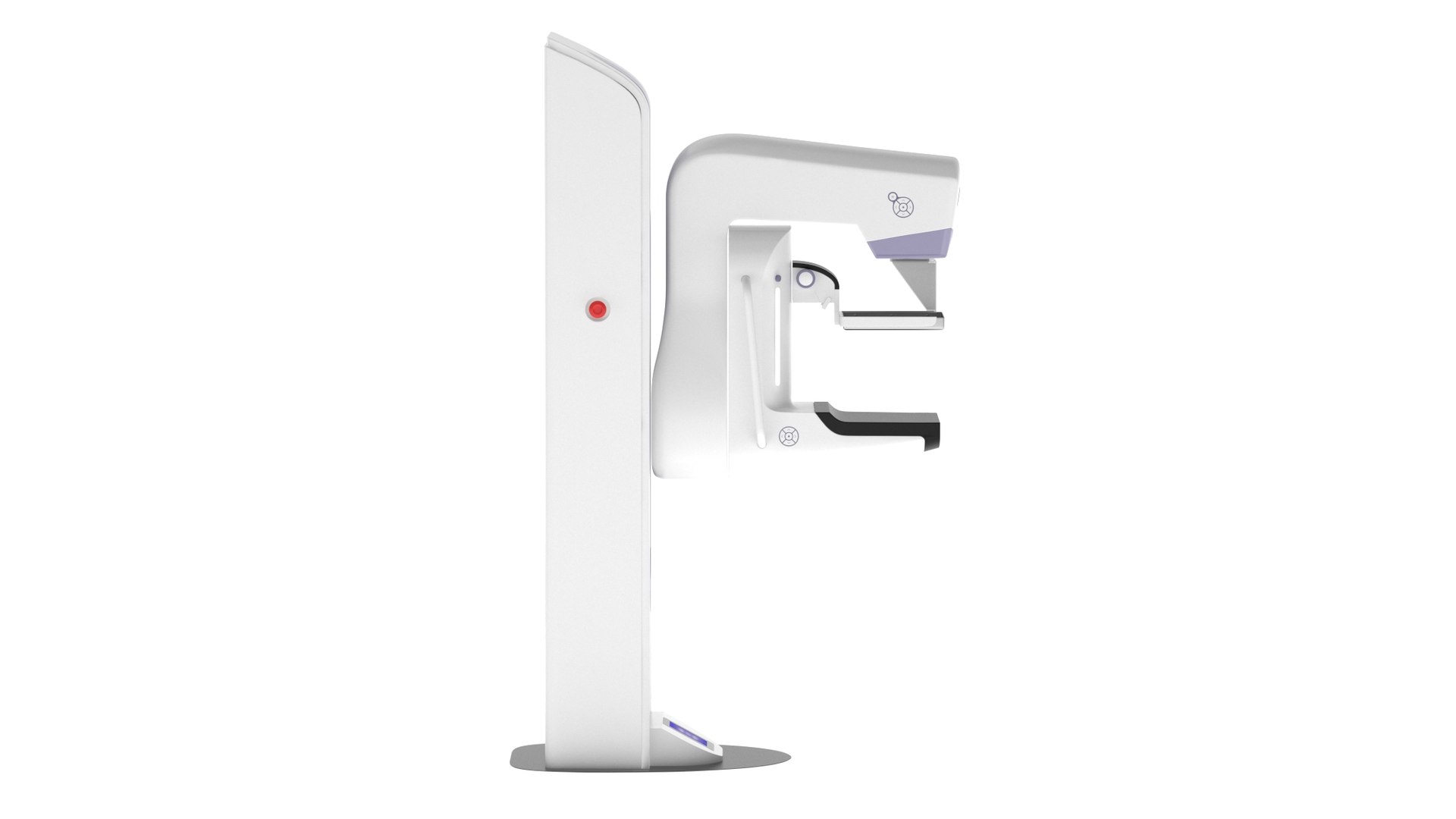 Medical Mammography Machine 3D Model - TurboSquid 2225558
