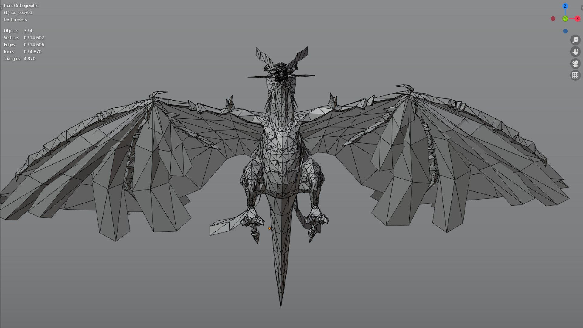 3D Monster Boss Roc Model - TurboSquid 2022314