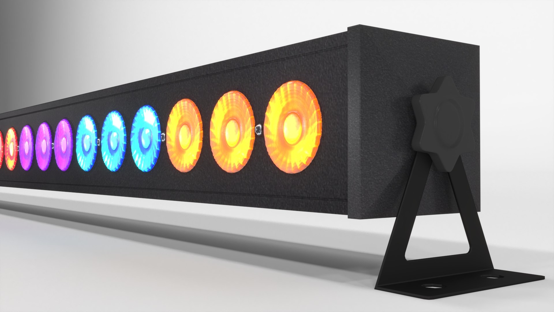 3D LED Bar Batten - TurboSquid 1878116