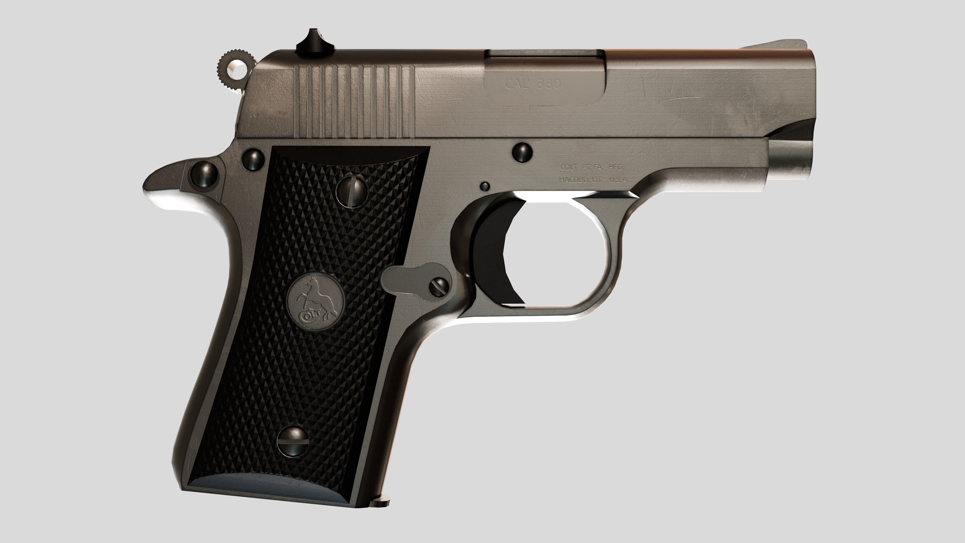 Colt Mustang 3D - TurboSquid 2267245