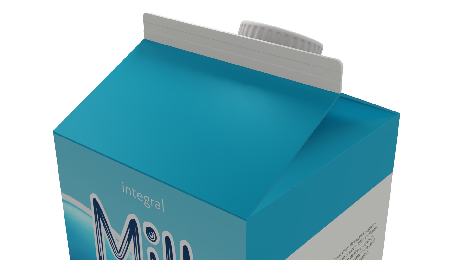 MilkBox 3D Model - TurboSquid 1768713