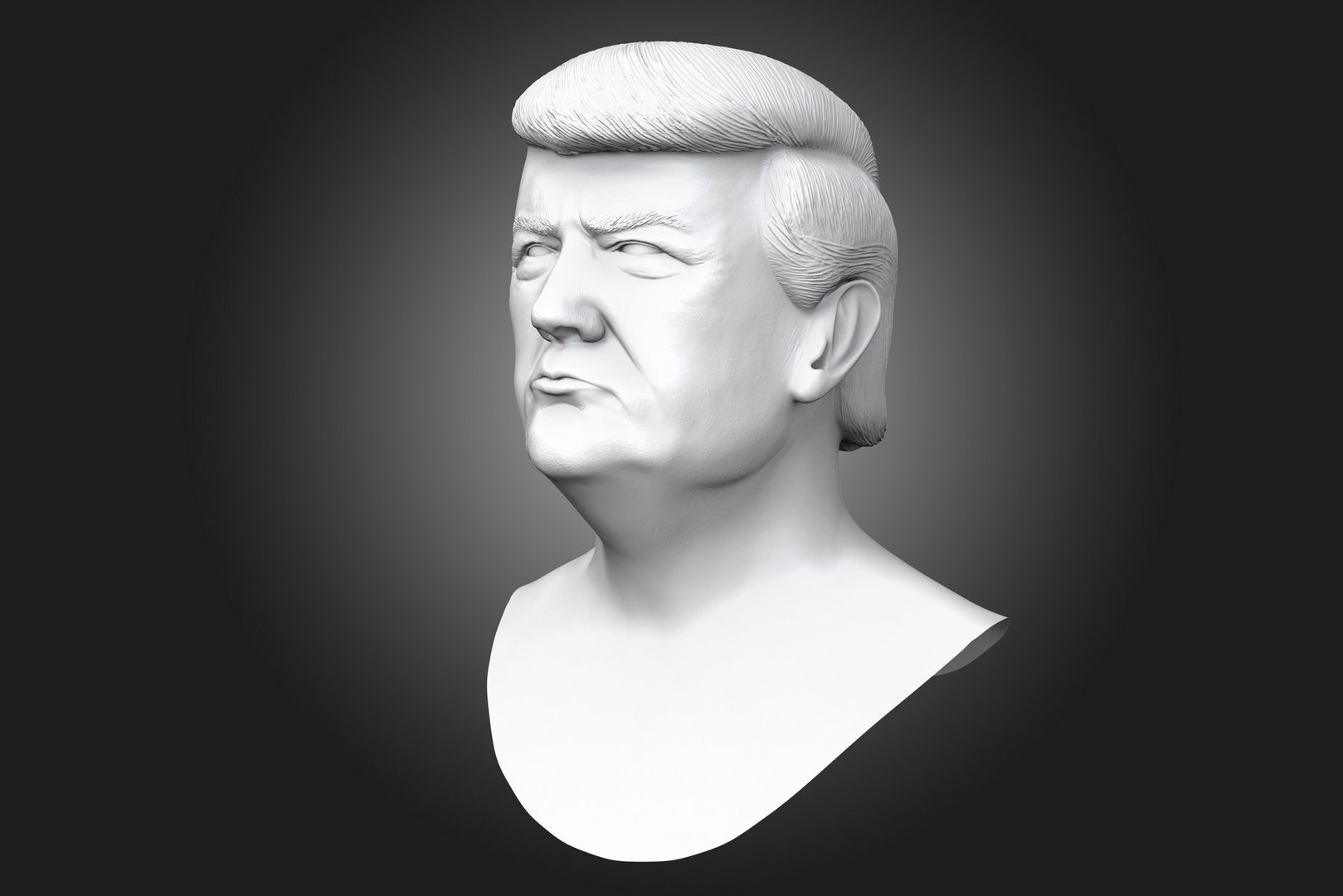 3D Portrait President Model - TurboSquid 1299703