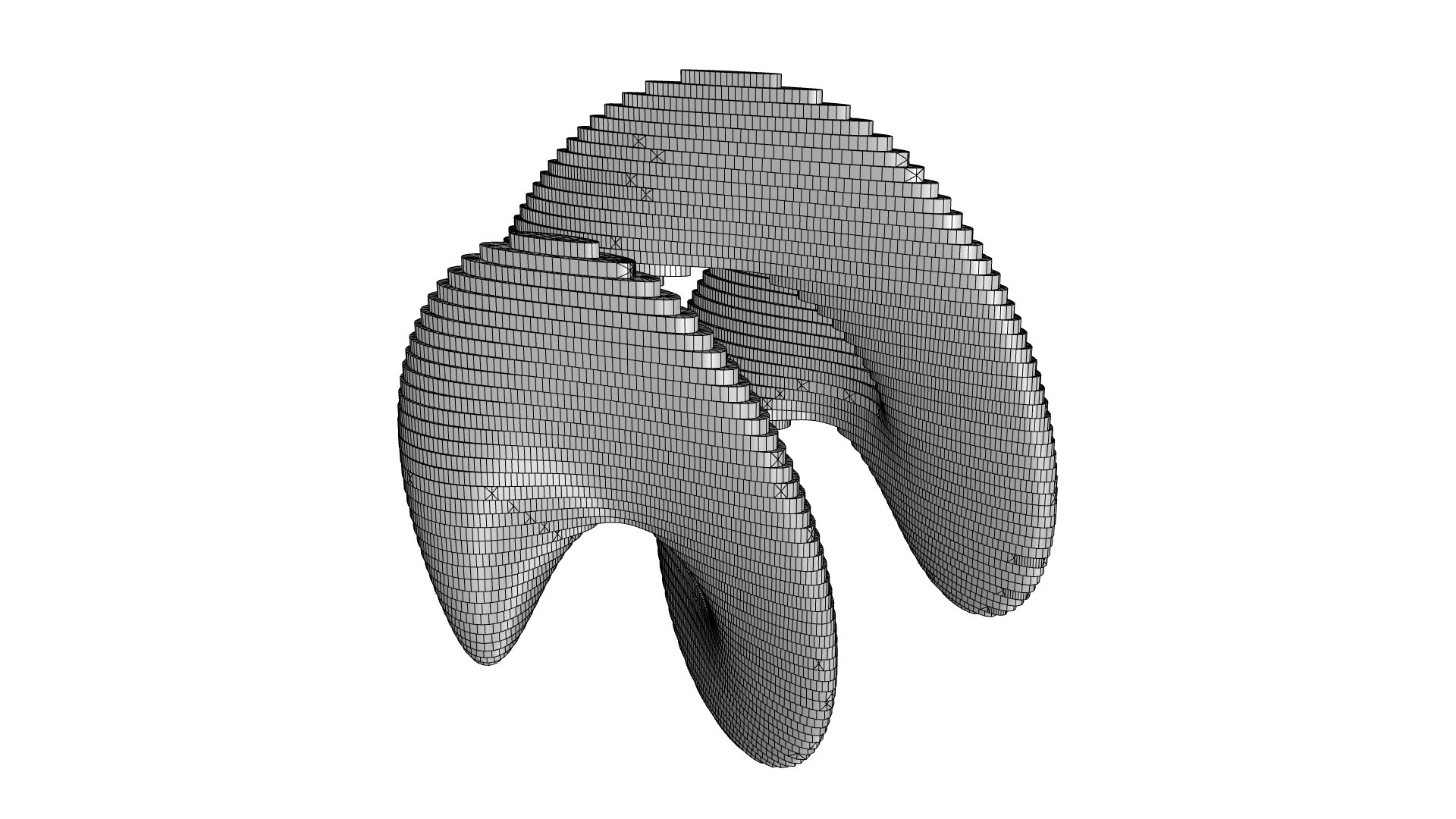 Sci-Fi Contour Form 03 3D Model - TurboSquid 2189159