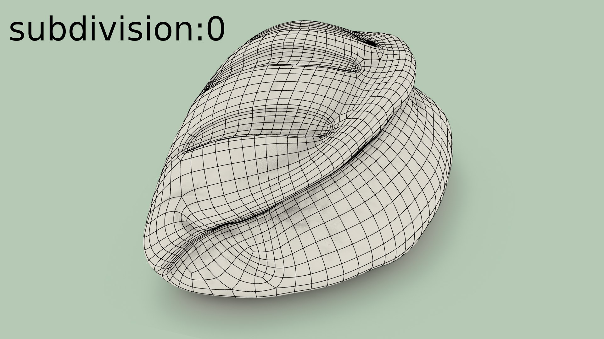 3D Slap And Fold Sourdough Bread Model - TurboSquid 2225680