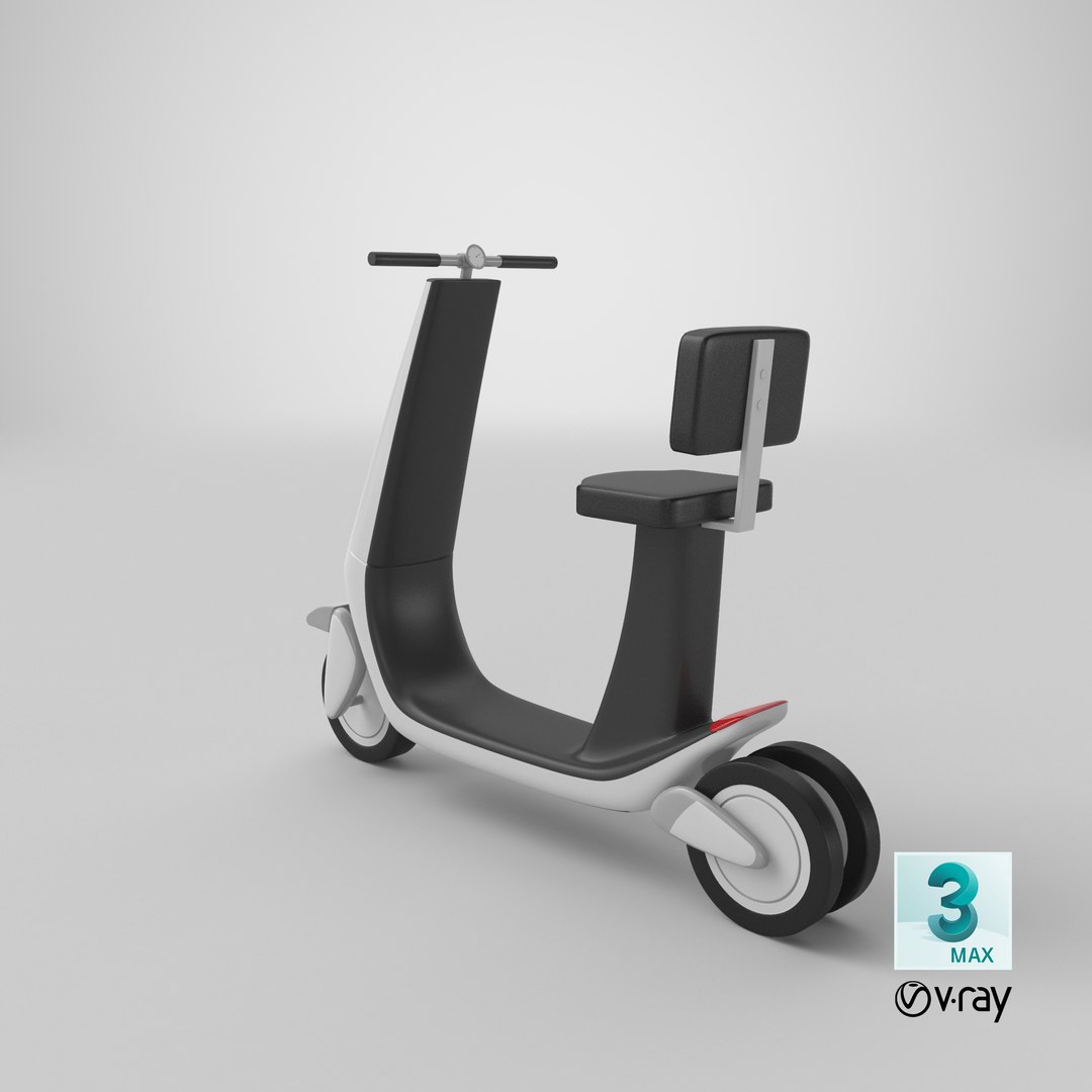 Mobility Scooter Wheelchair 3D Model - TurboSquid 1547012