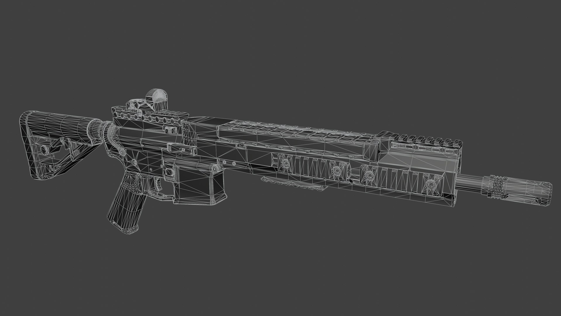 AR57 Rifle 3D model - TurboSquid 1827656