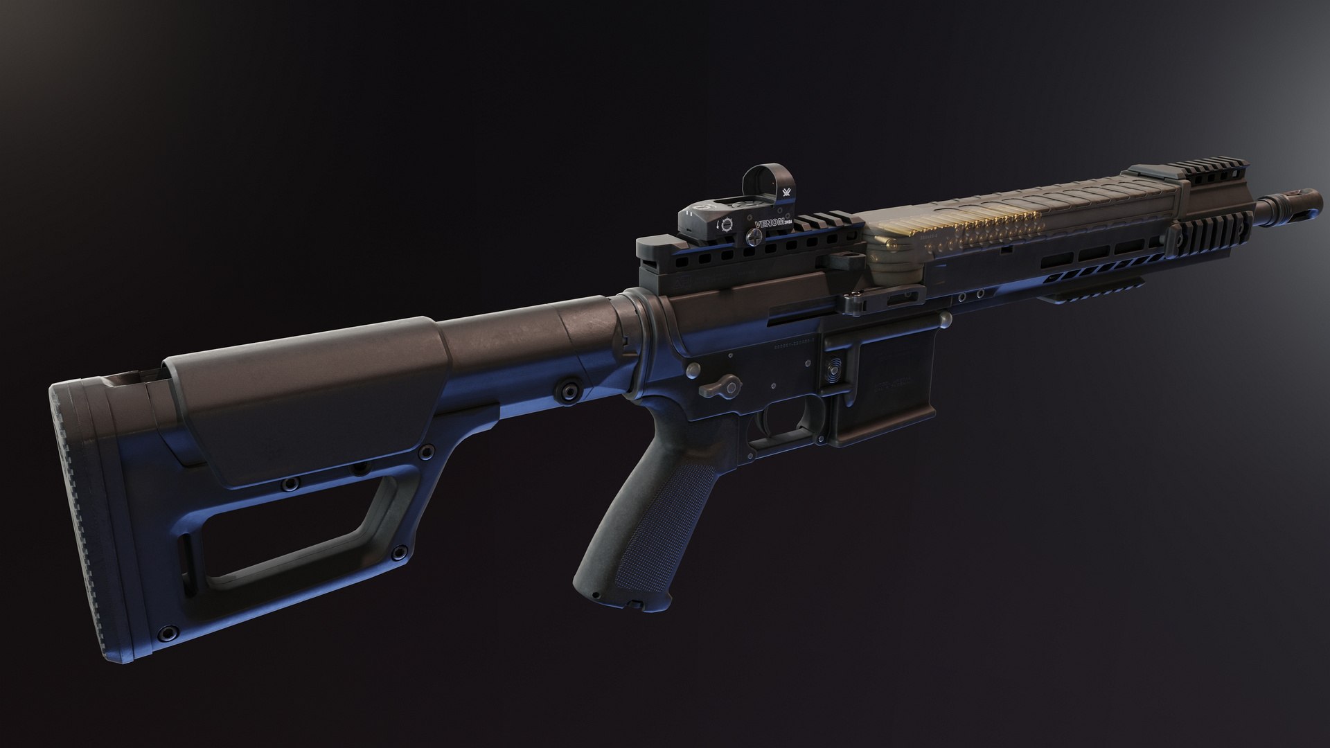 AR57 Rifle 3D Model - TurboSquid 1827656
