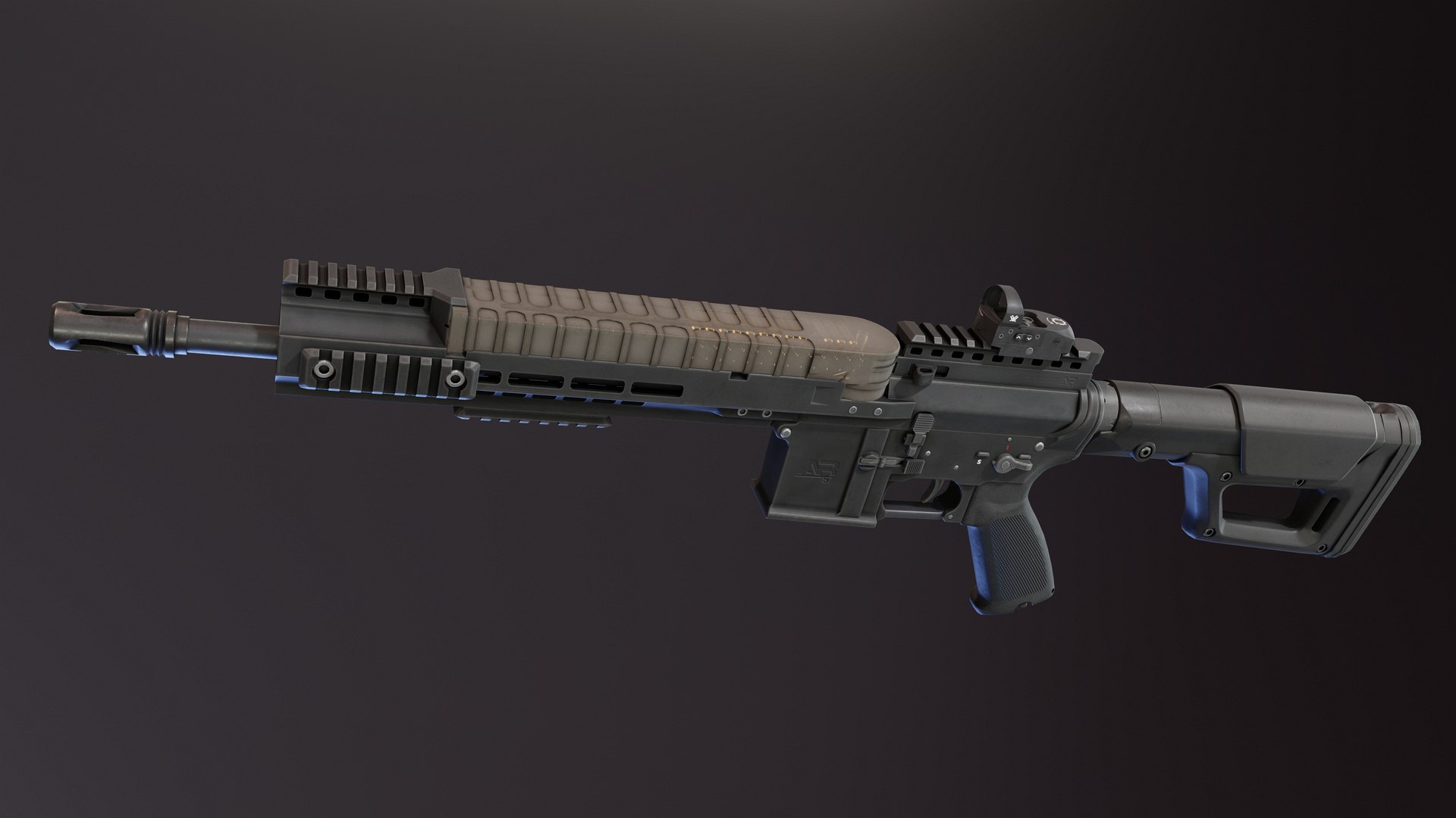 AR57 Rifle 3D Model - TurboSquid 1827656