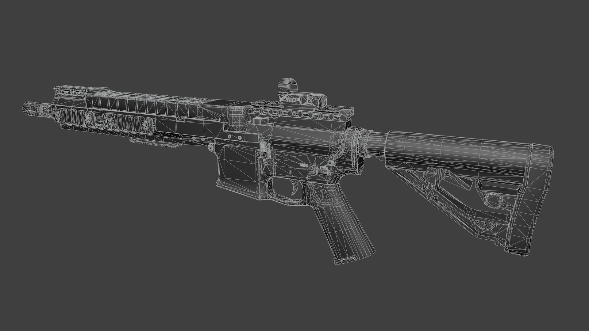 AR57 Rifle 3D model - TurboSquid 1827656