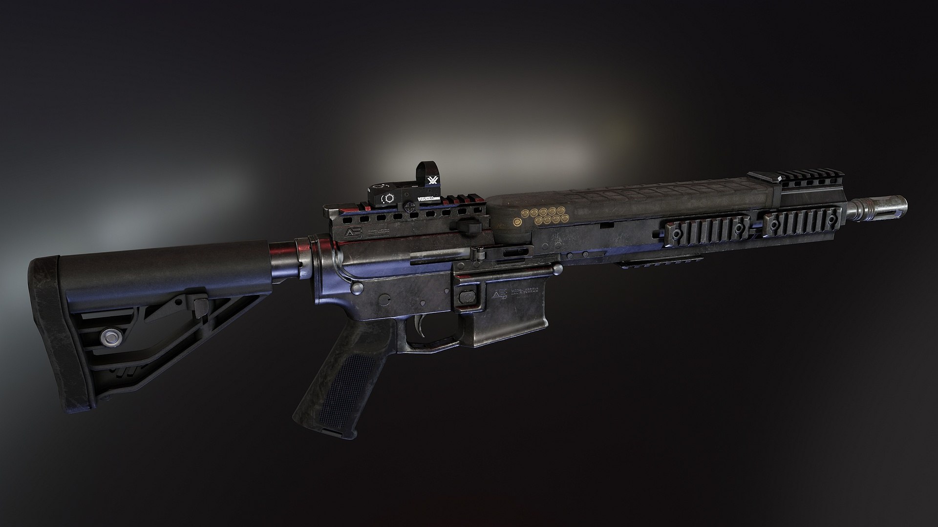 AR57 Rifle 3D model - TurboSquid 1827656