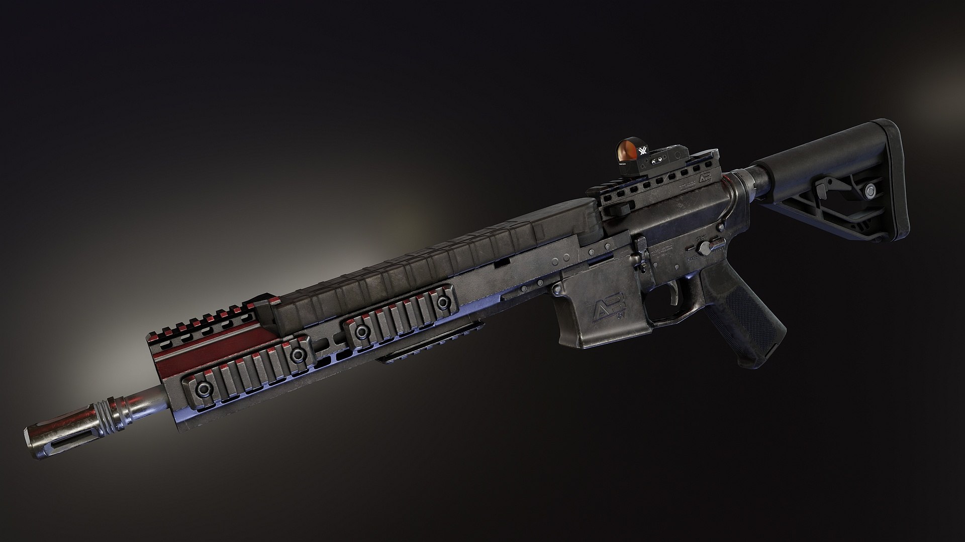 AR57 Rifle 3D model - TurboSquid 1827656