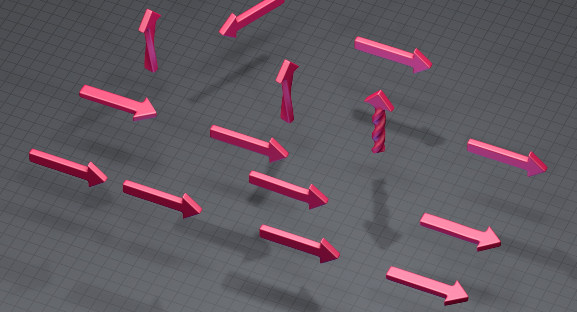 14 arrow animations 3D model - TurboSquid 1178262