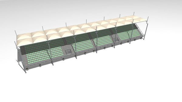modelo 3d Tipo de sombrilla de tribuna - TurboSquid 2106841