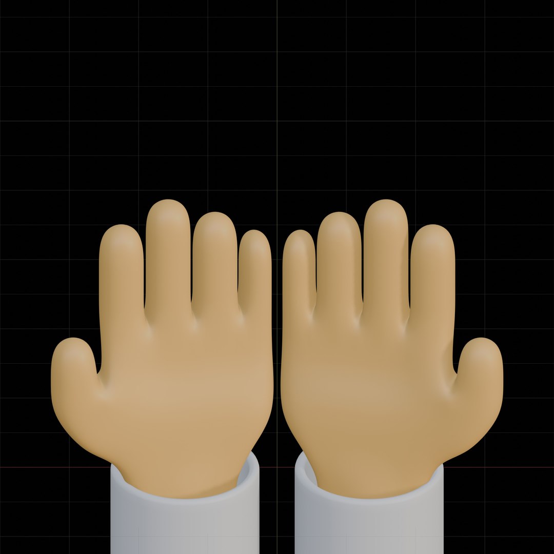3D Model Islamic Pray Hand Gesture - TurboSquid 2334872