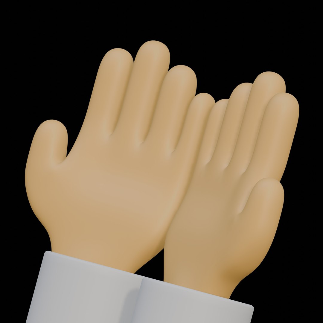 3D Model Islamic Pray Hand Gesture - TurboSquid 2334872