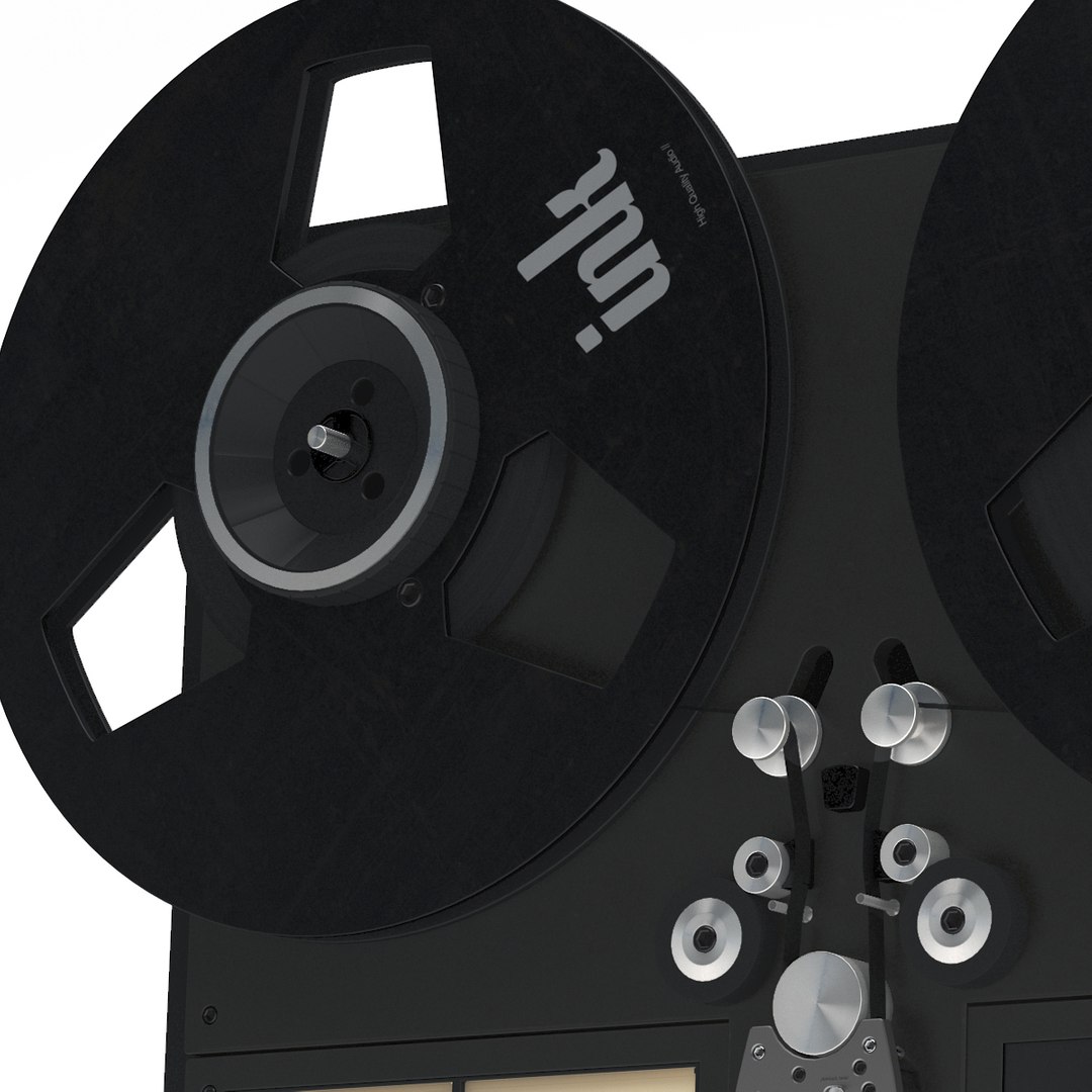 Tape Recorder 3d Model