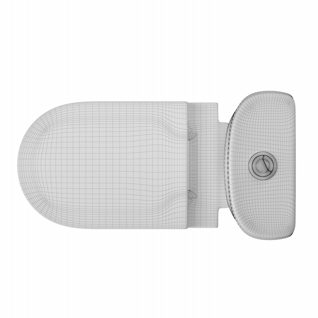 3D Piece Rounded Rectangle Shape Model - TurboSquid 1693604