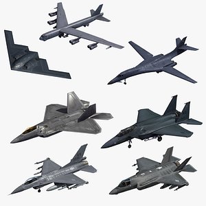 3d model s-3b viking aircraft