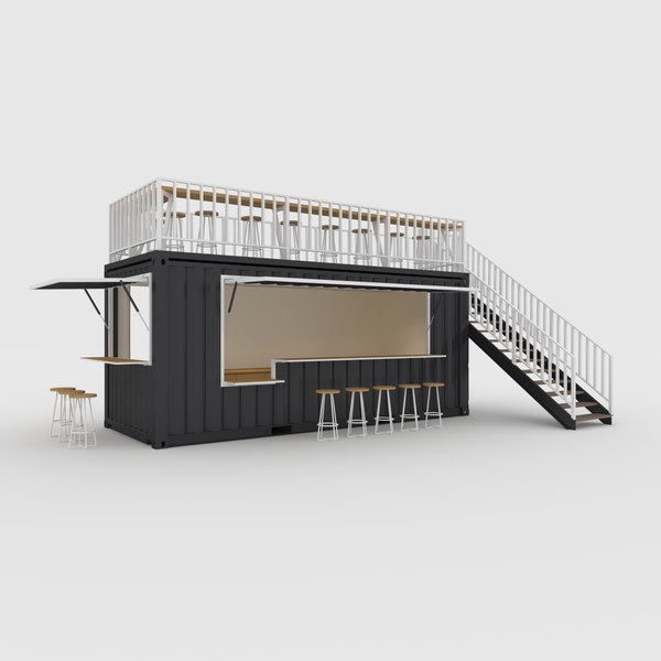 Industrial Container Grill 3D Studio Models for Download | TurboSquid