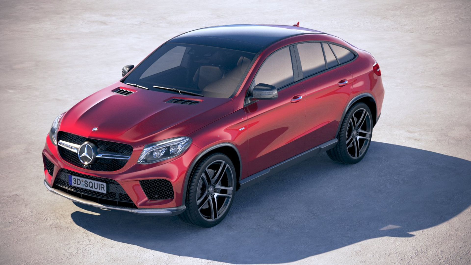 Mercedes Gle Amg Model - TurboSquid 1248068