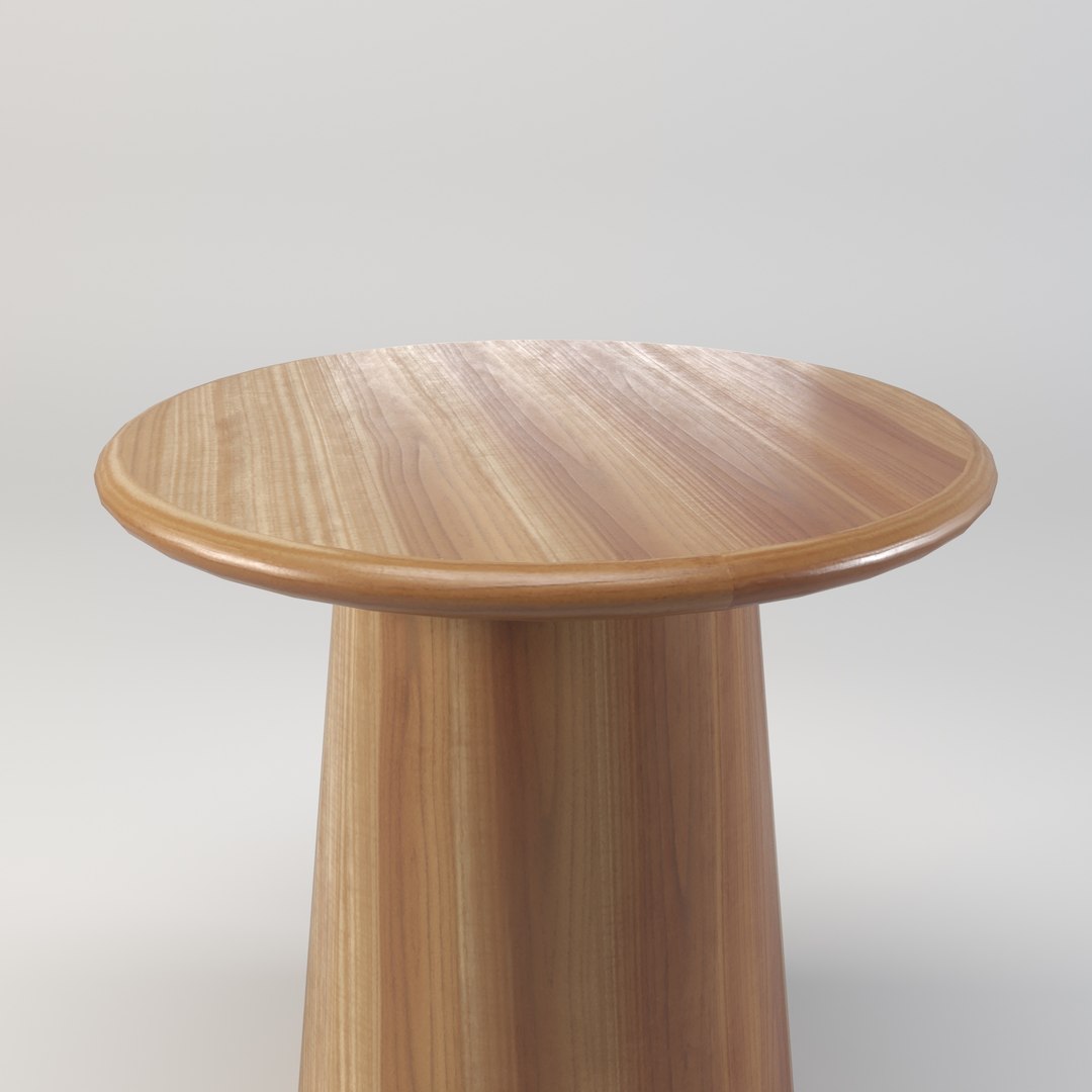 Anton Round Side Table 3D Model - TurboSquid 2218170