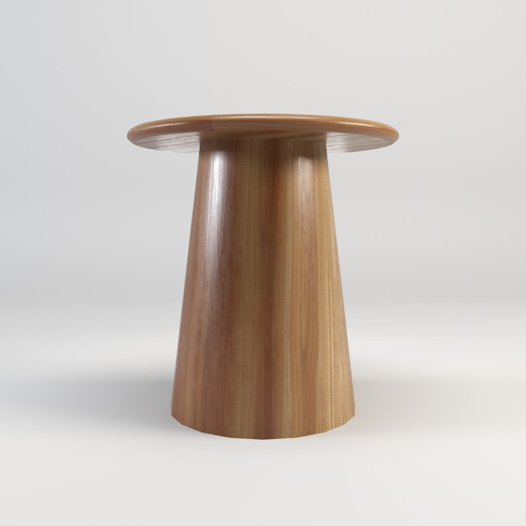 Anton Round Side Table 3D Model - TurboSquid 2218170
