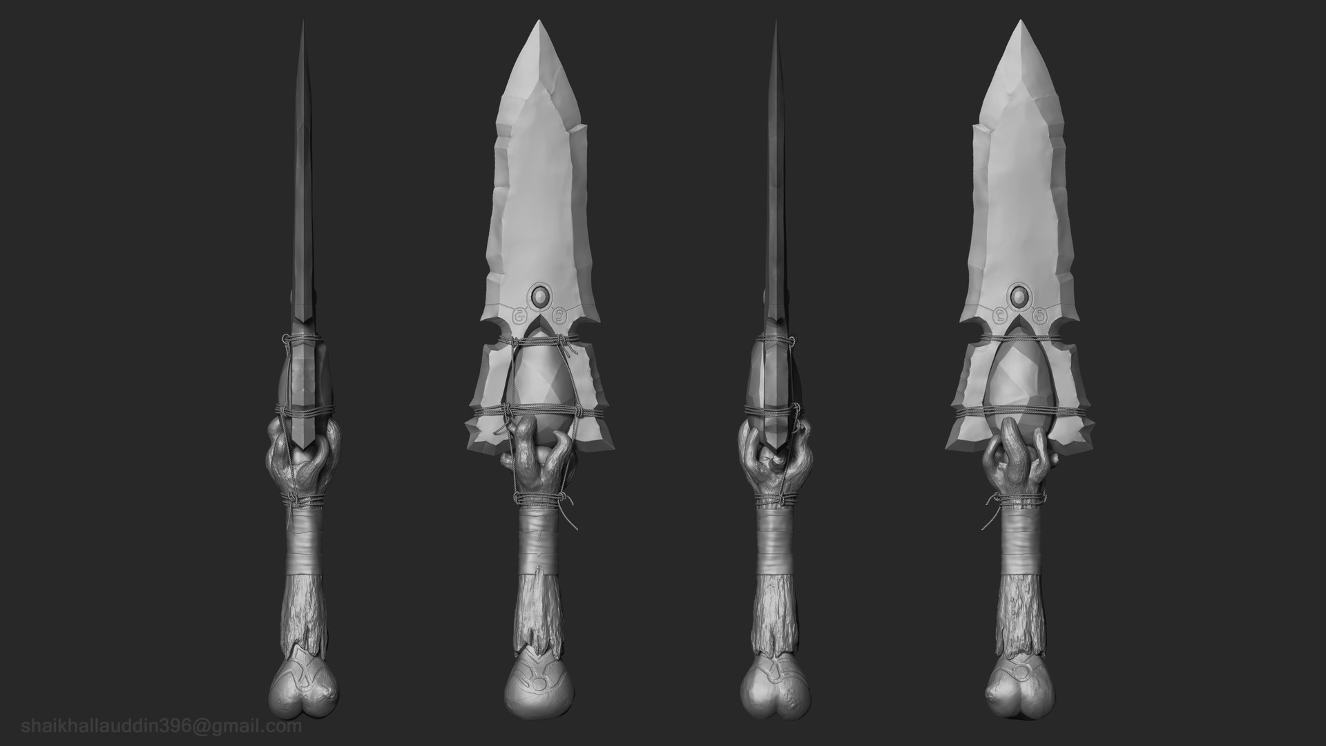 Ancient Sinlaire Sword Low-poly 3D Model 3D Model - TurboSquid 2287556