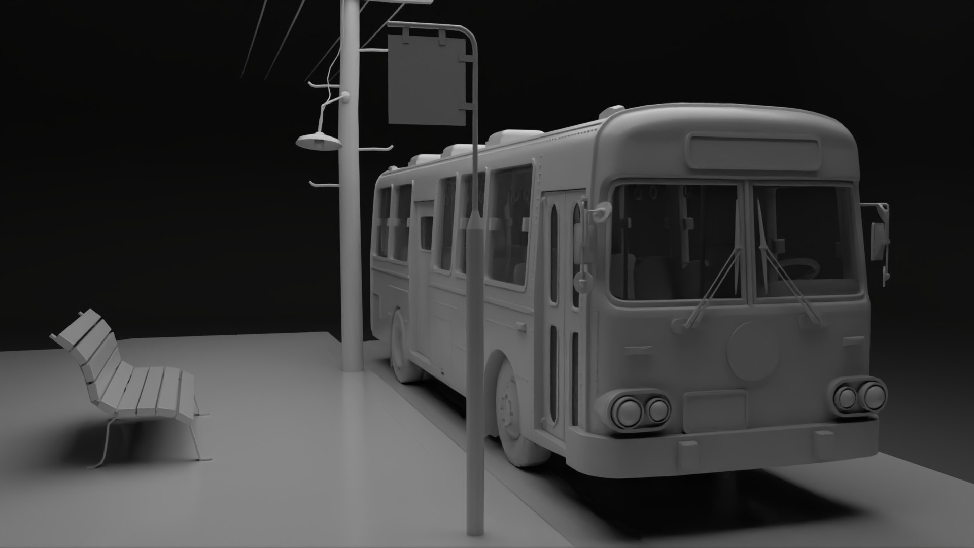 KrBus 3D - TurboSquid 2252789