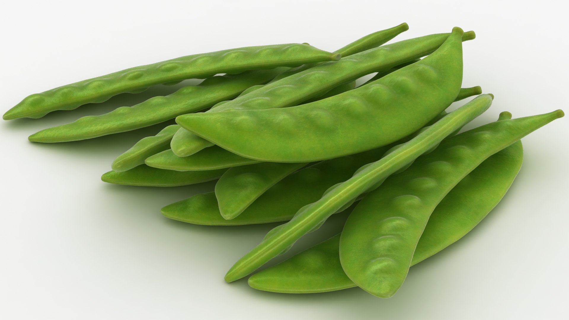 Snow Pea Pile 02 3D Model - TurboSquid 1653507