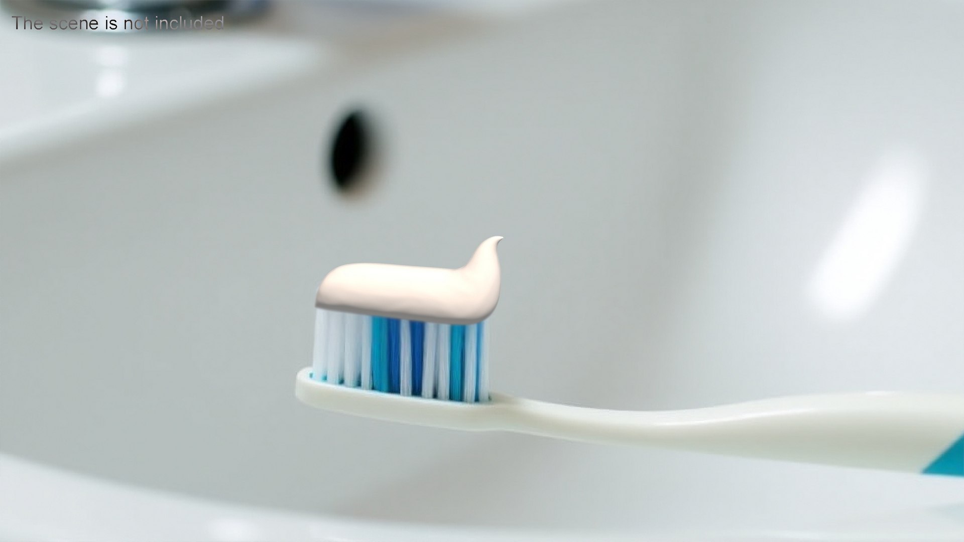 3D Toothpaste Squeezed Portion White - TurboSquid 2319398