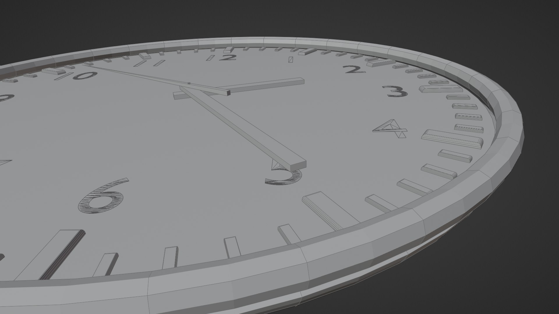 3D Clock model - TurboSquid 1811277