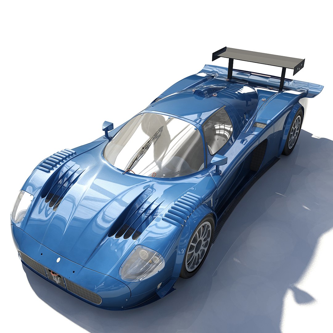 Racing Sport Car Maserati Mc12 Obj