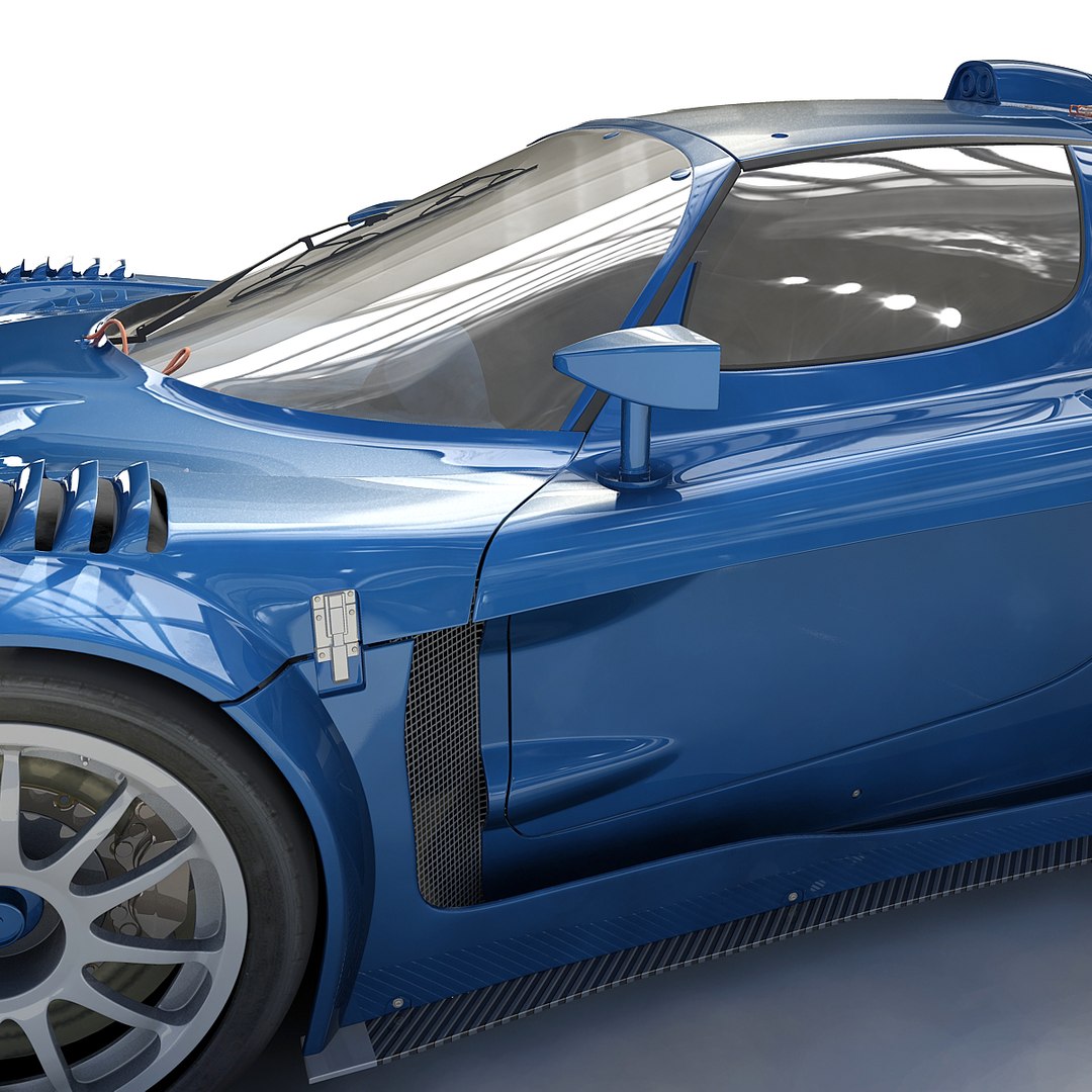 Racing Sport Car Maserati Mc12 Obj