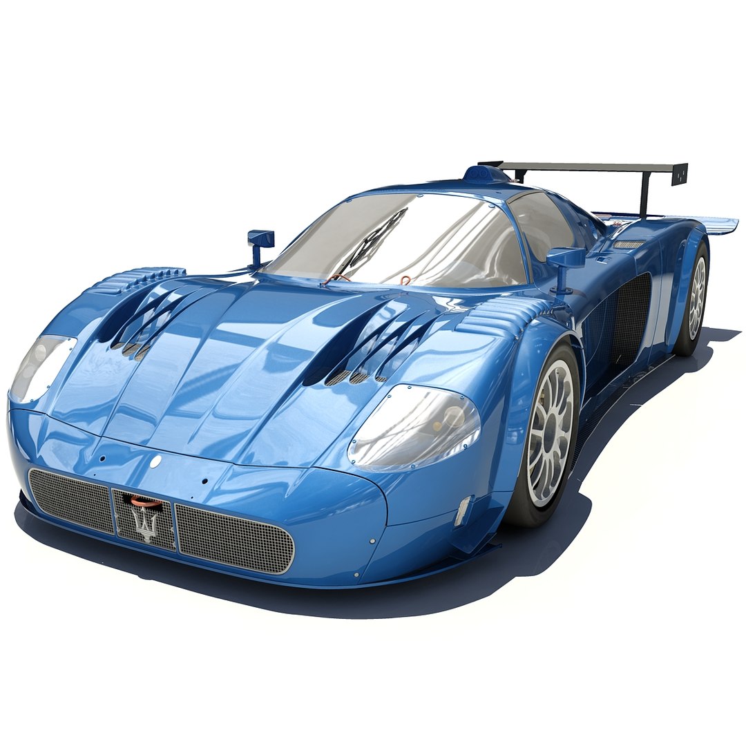 Racing Sport Car Maserati Mc12 Obj