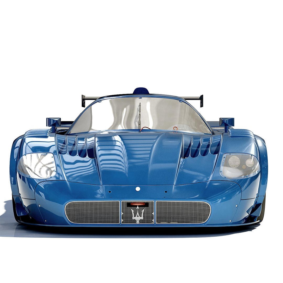 Racing Sport Car Maserati Mc12 Obj