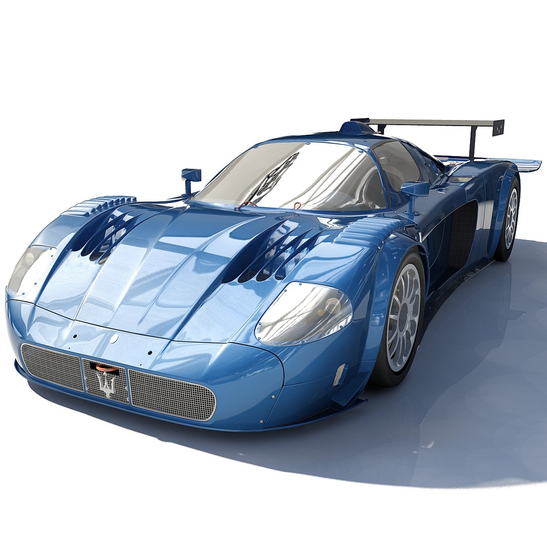 Racing Sport Car Maserati Mc12 Obj