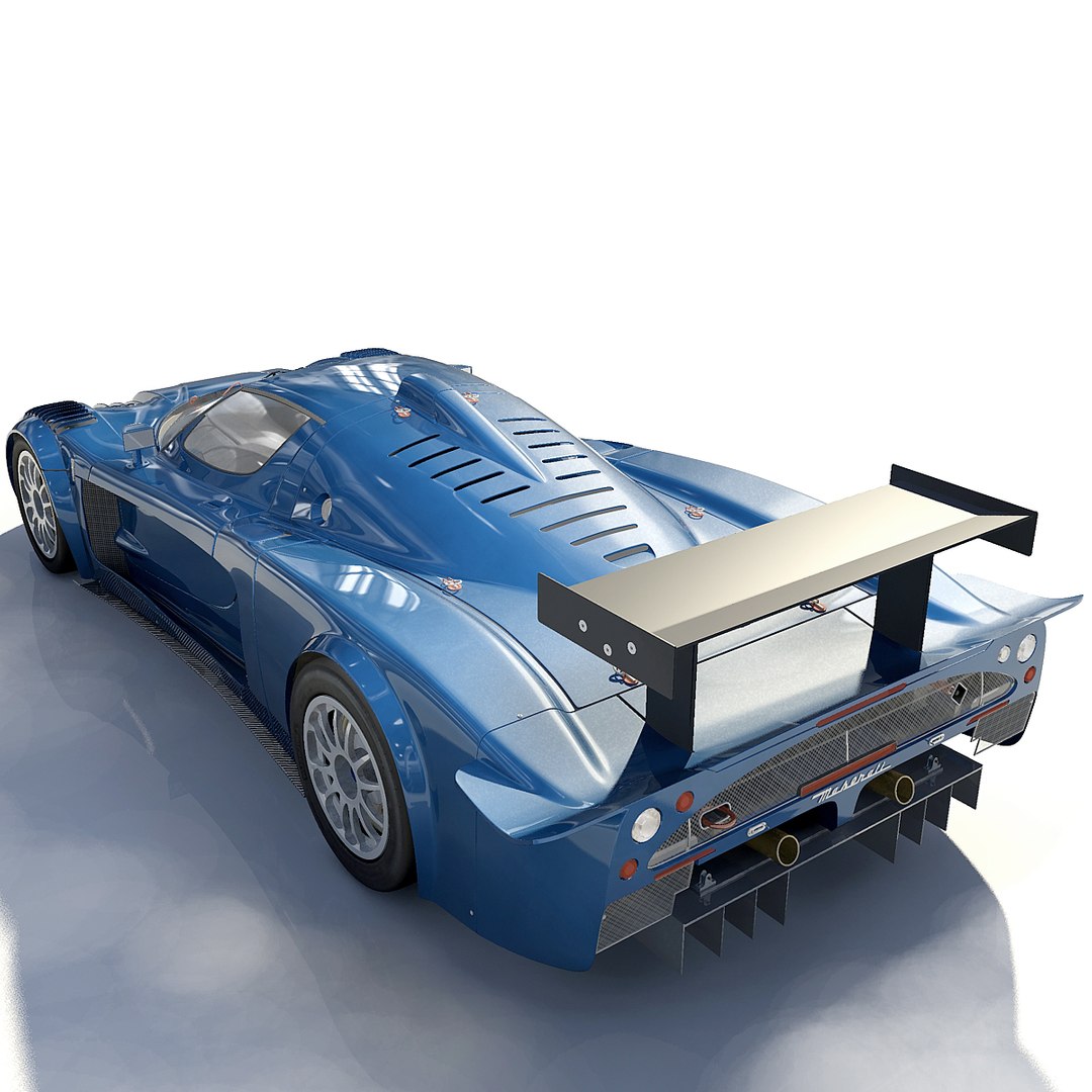 Racing Sport Car Maserati Mc12 Obj