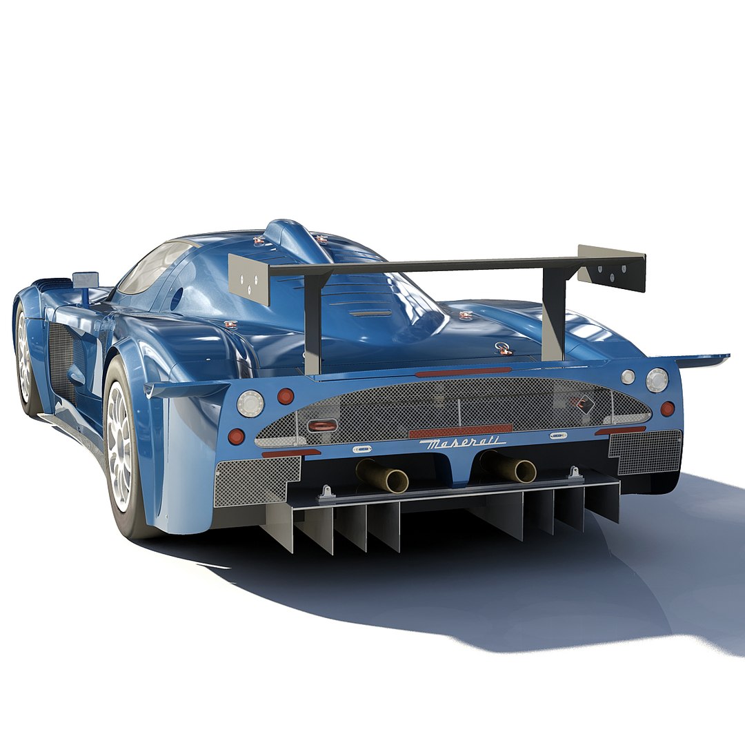 Racing Sport Car Maserati Mc12 Obj